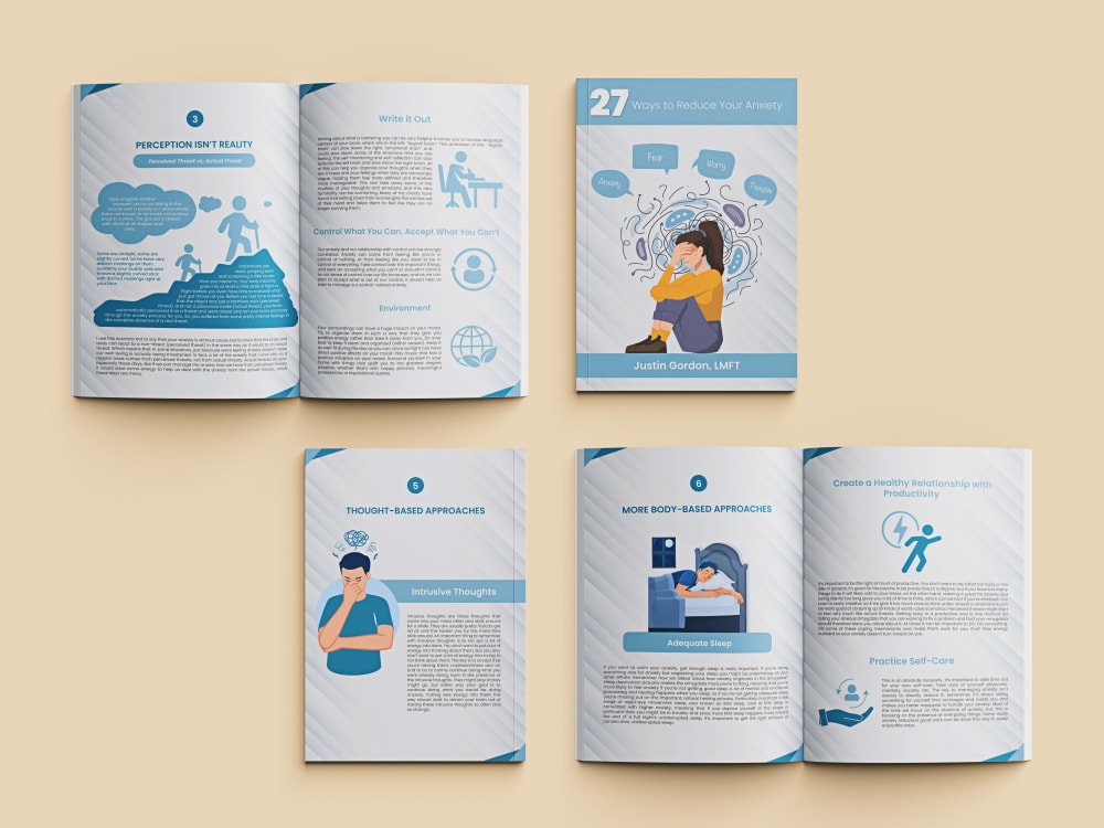 Ebook, magazine layout, and catalog designs created in Adobe InDesign ...