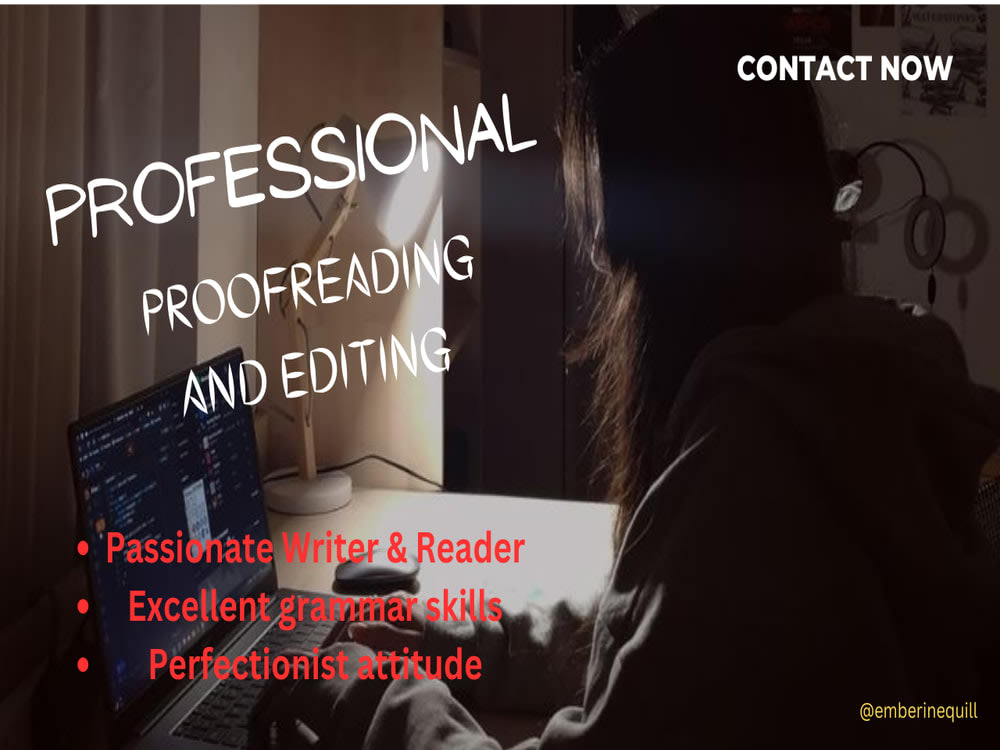 English proofreading and editing for any document | Upwork