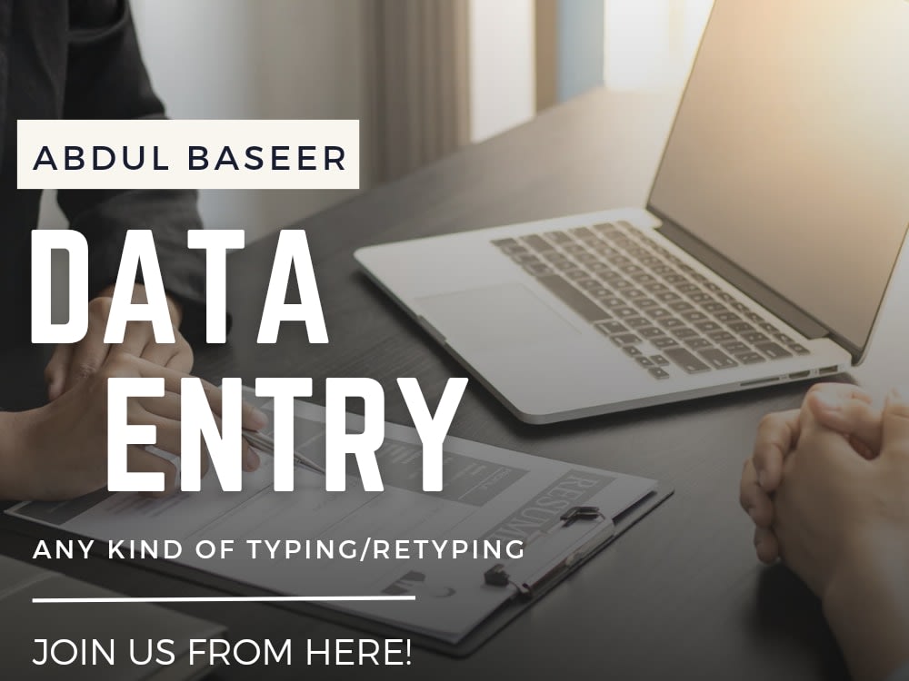 Data Entry Pdf Conversion Typing Copy Paste And Proofreading Upwork