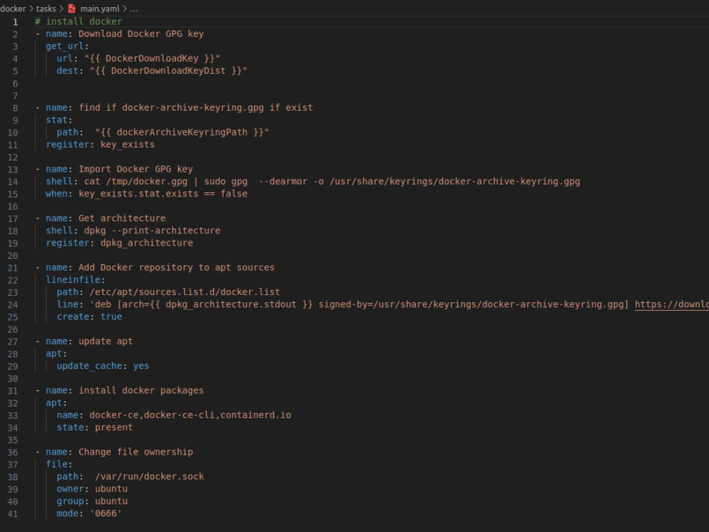 Ansible playbooks that setup various packages and scripts in Ubuntu ...