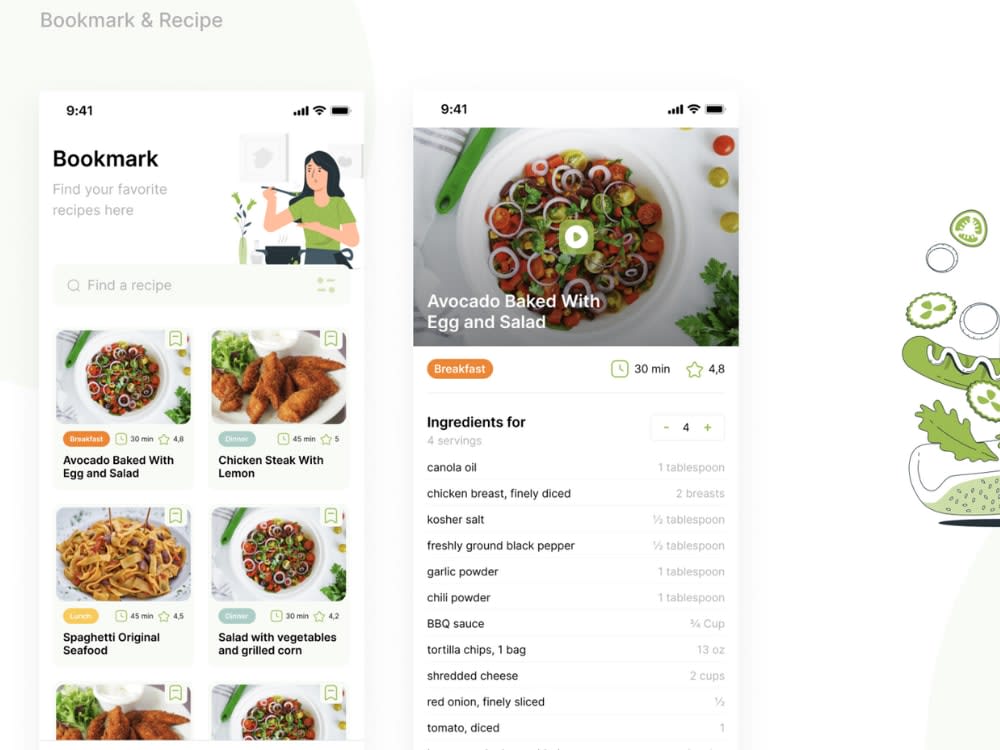 A Professional Figma UI/UX Design tailored for optimal user experience ...
