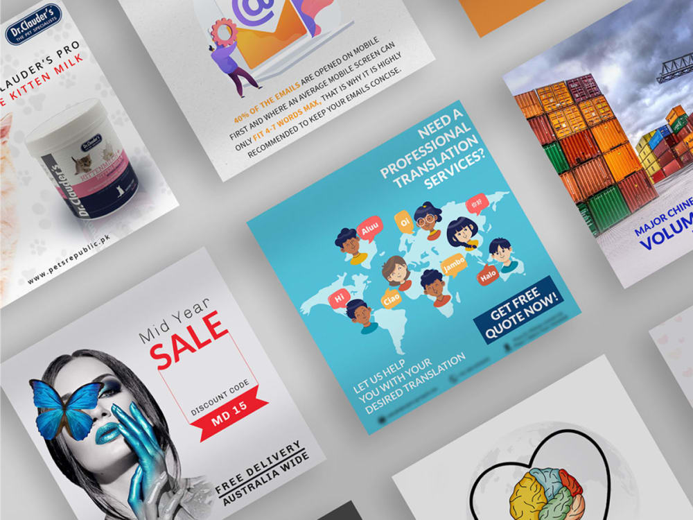 Creative Social Posts & Banners design services to match your needs ...