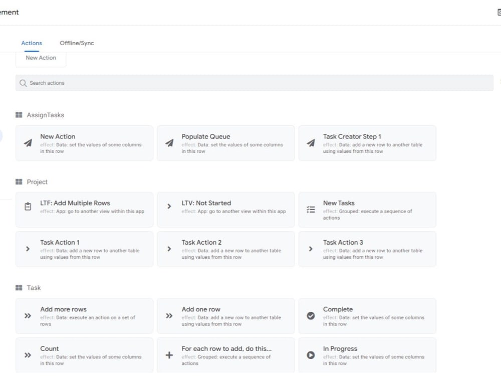 A customized no-code Application in AppSheet | Upwork