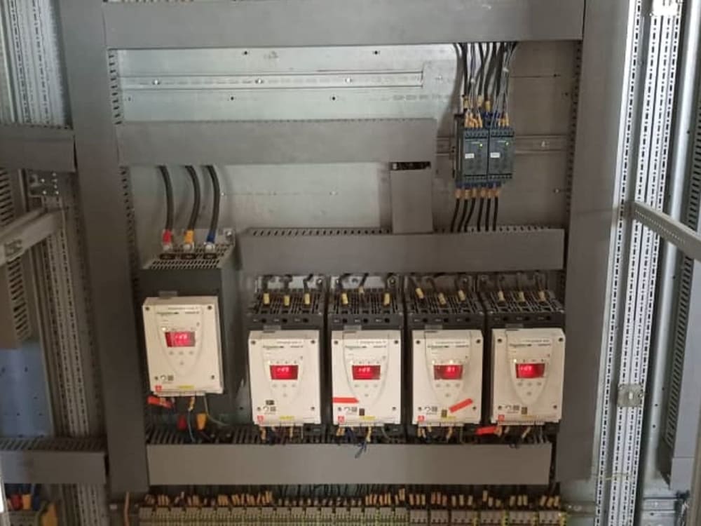 Working drawing Electrical Schematic Design of Effluent Treatment Plant ...