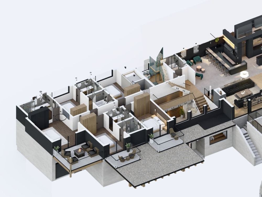 3D Rendered Floor Plan | Upwork