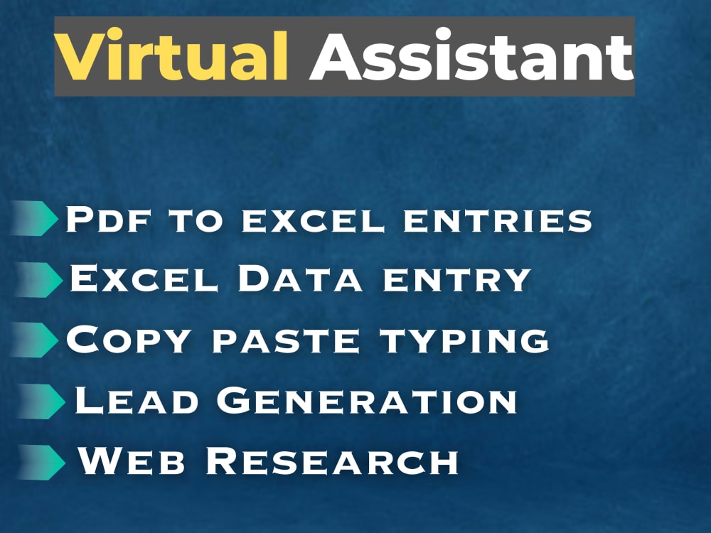 Accurate data entry, manual typing, convert PDF to Excel and Word, | Upwork