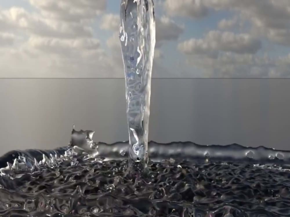 3d water simulation,3d product, fluid, liquid, vfx, vfx art | Upwork