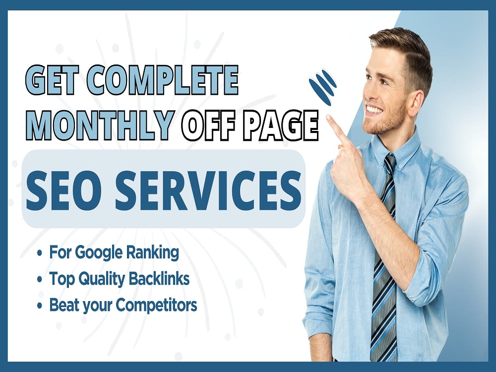 Monthly off-page SEO Backlinks Service With High-Quality Backlinks | Upwork