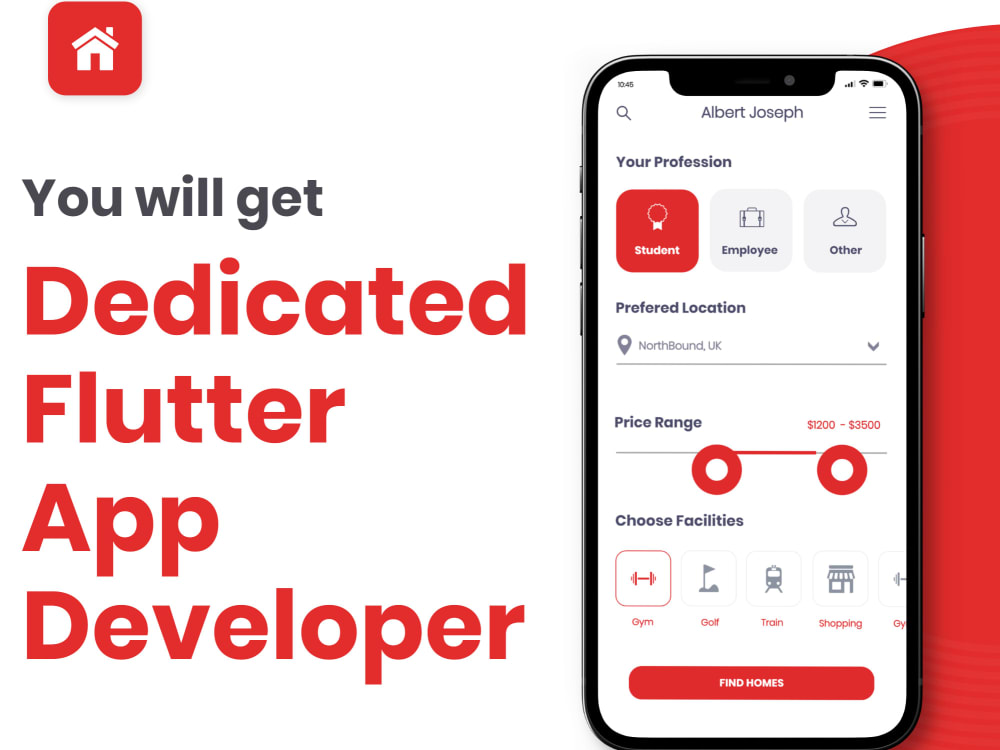 A dedicated Flutter app developer for Android and iOS | Upwork