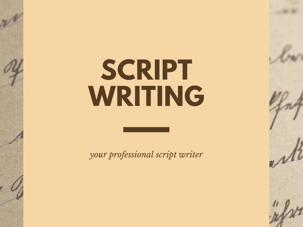 A fantastic script written that will drive your audience crazy | Upwork