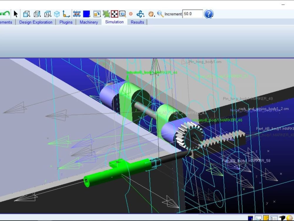 Kinematic, dynamic analysis/ simulation of 3d CAD model in MSC Adams ... Kinematic, dynamic analysis/ simulation of 3d CAD model in MSC Adams ...
