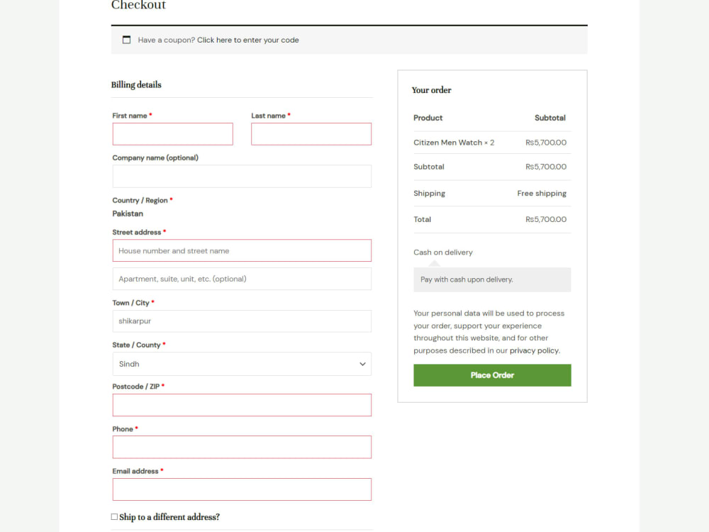 An e commerce wordpress website in just 7 days | Upwork