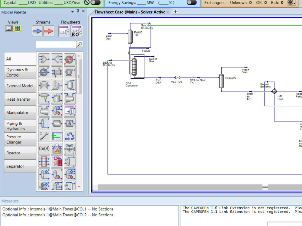 A Process Design and Project report of Chemical Simulation Process | Upwork