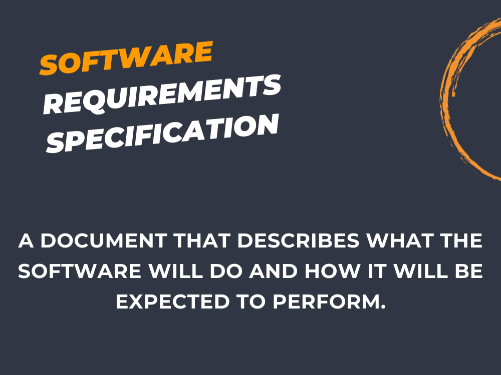 Software Requirements Specification Document for Your Project | Upwork