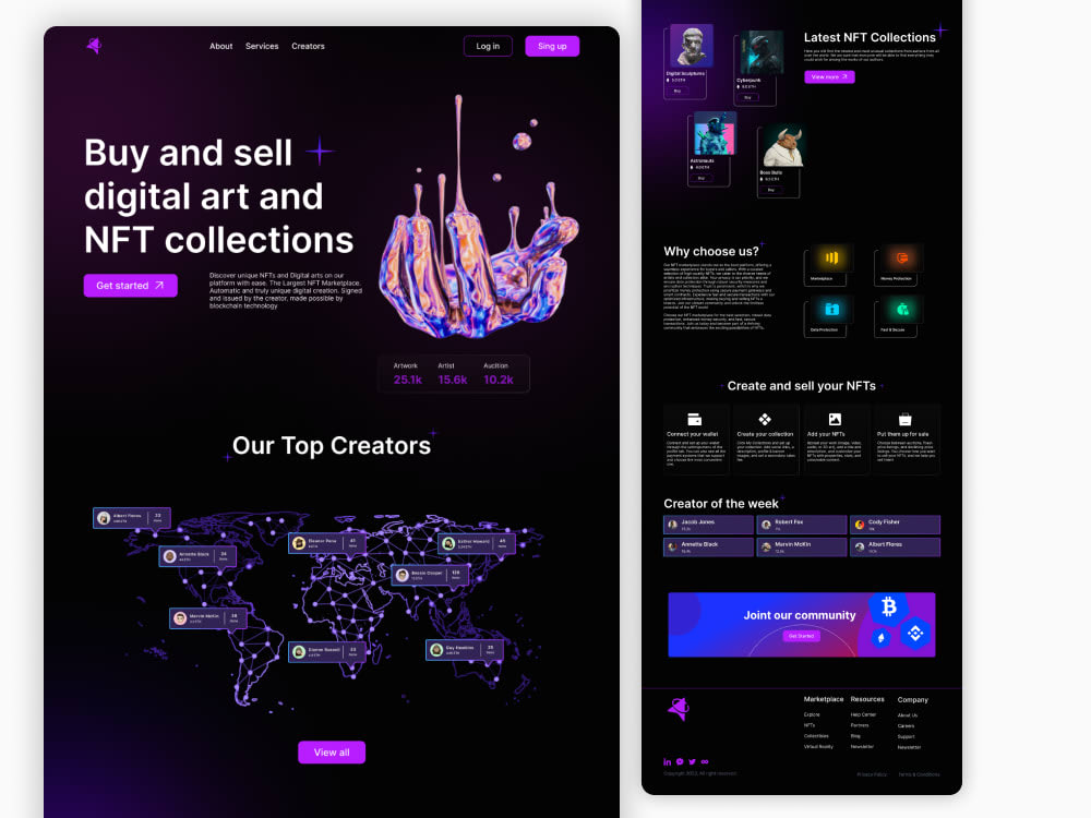 A Modern Website Design, UX/UI Design in Figma | Upwork