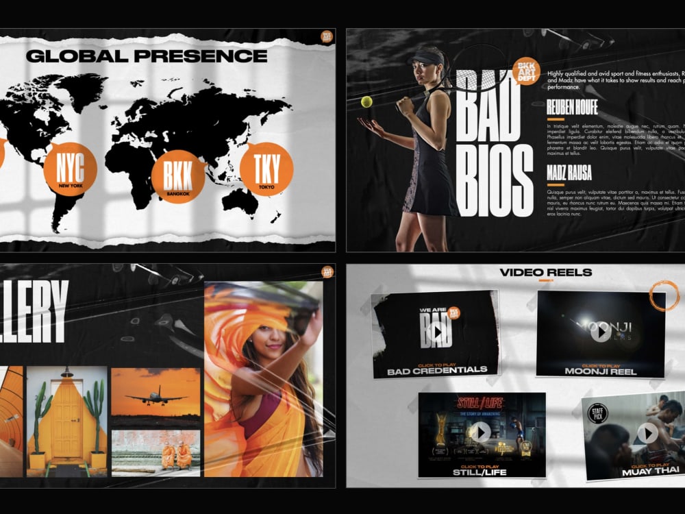 A bespoke presentation deck design for pitches/fundraising/sales and ...