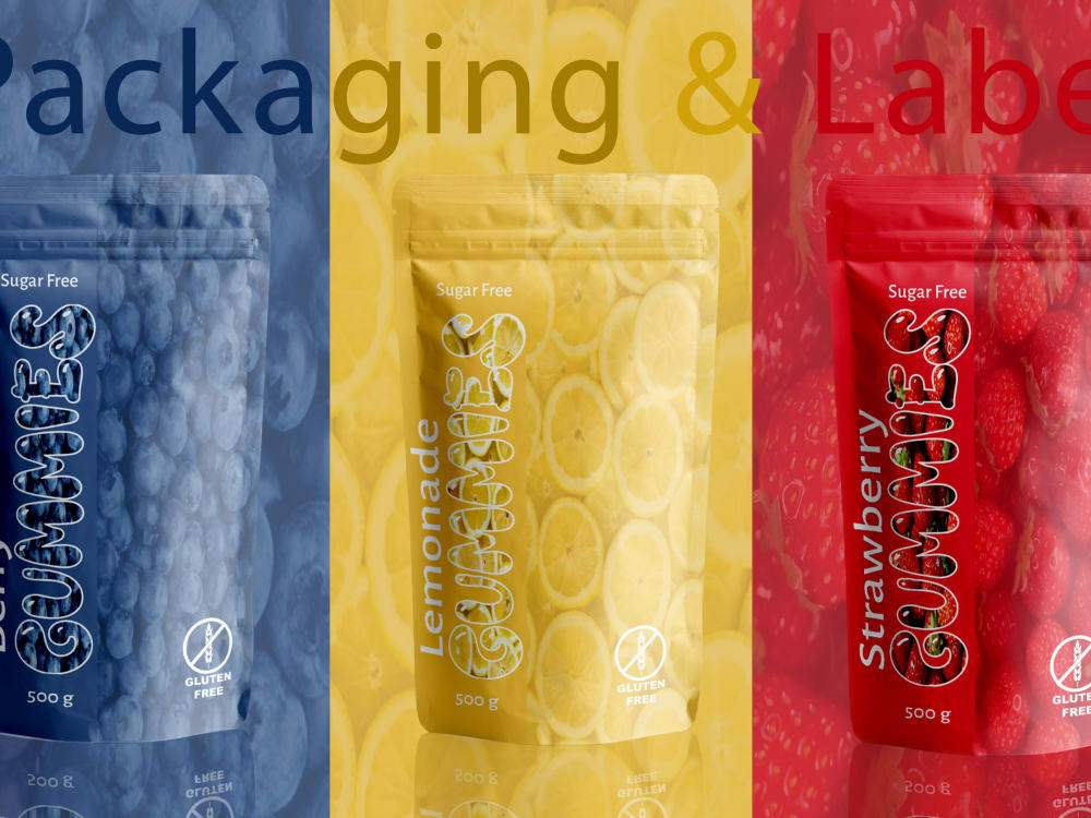 Unique label or packaging, label design concept, and layouts | Upwork