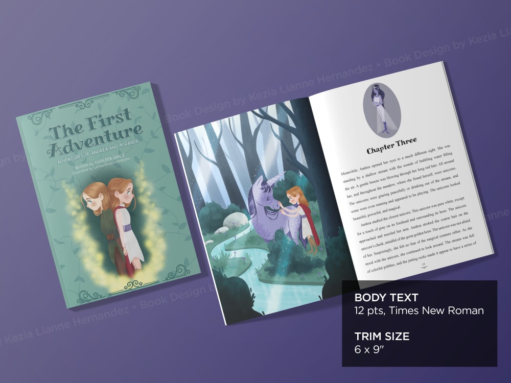 A fun and creative Children's Picture Book Design for your story or ...