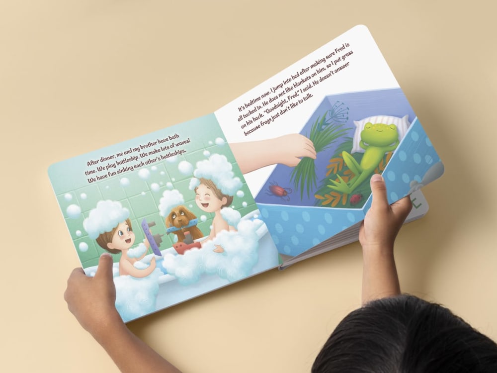 A fun and creative Children's Picture Book Design for your story or ...