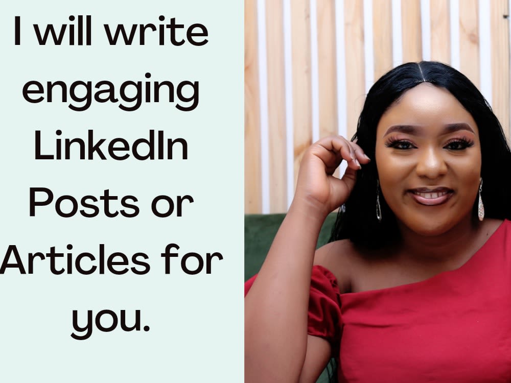 An engaging LinkedIn Posts and Articles | Upwork