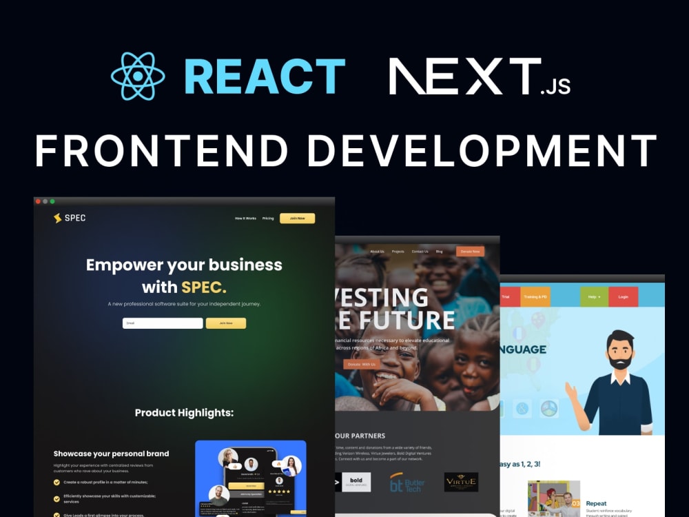 Figma design to React / NextJS | Frontend Consultation | Bug Fixes | Upwork
