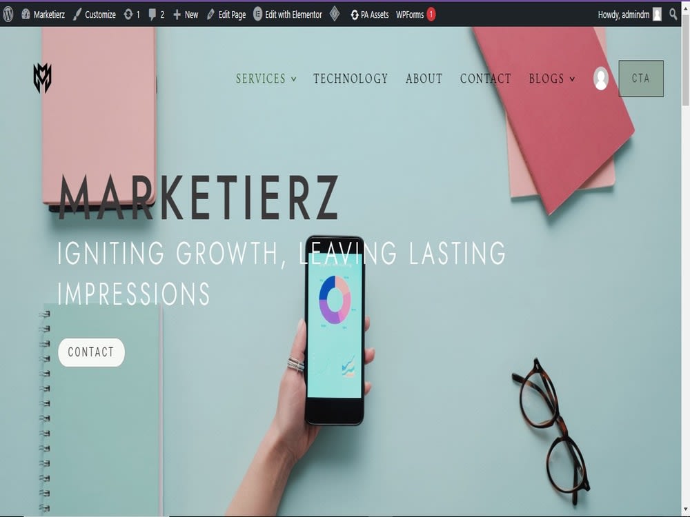 A responsive WordPress site for all devices | Upwork