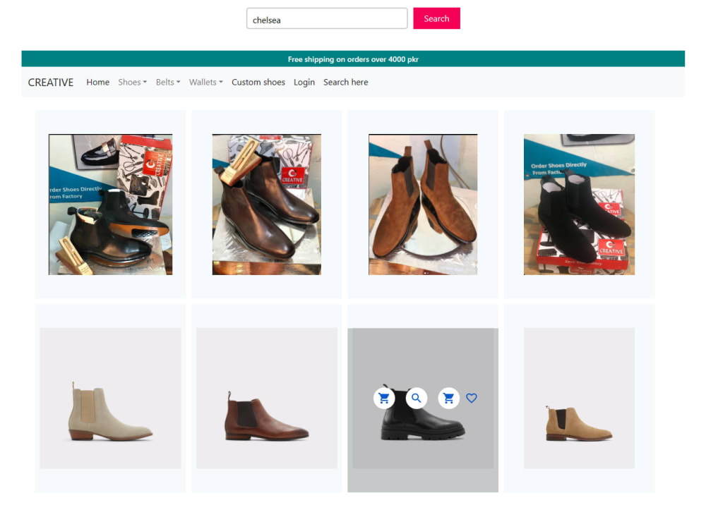 An amazing ecommerce website using mern stack terminology. | Upwork