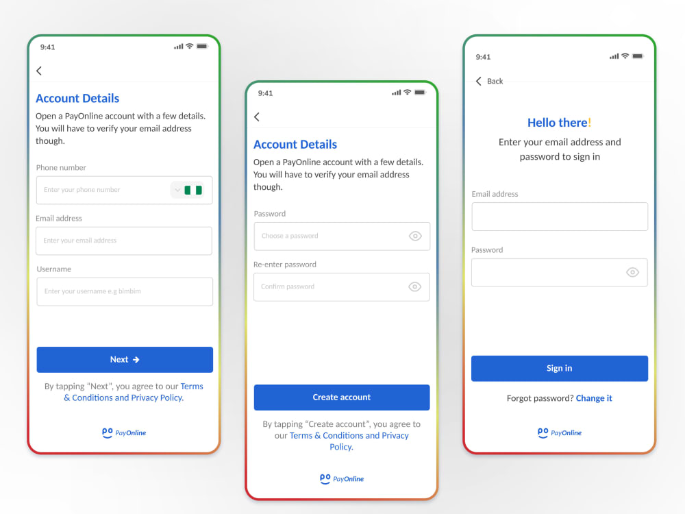 A stunning mobile UI UX design | mobile app UI design | Upwork