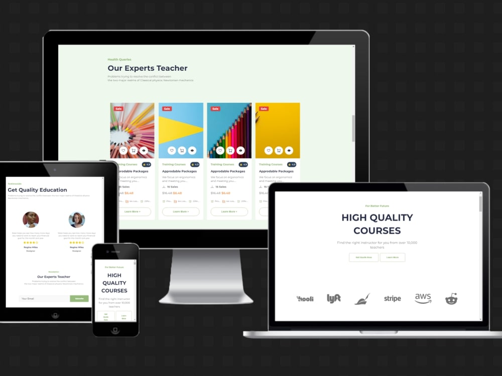 A Responsive, Pixel-Perfect Figma to HTML conversion | Upwork A Responsive, Pixel-Perfect Figma to HTML conversion | Upwork