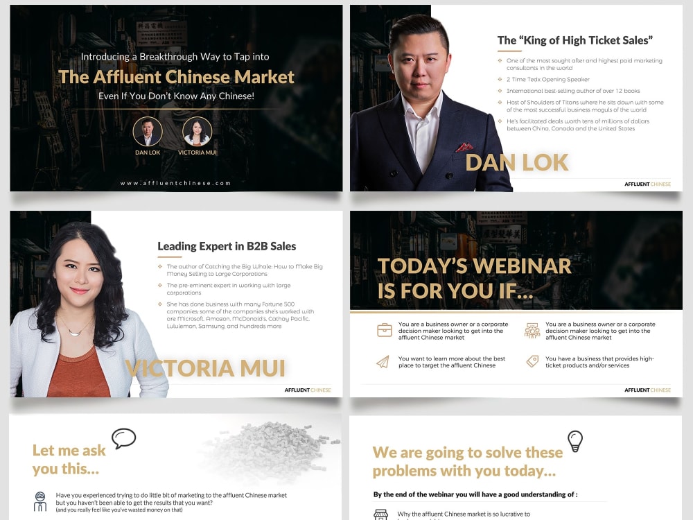 A Professional, Premium Presentation Template! | Upwork