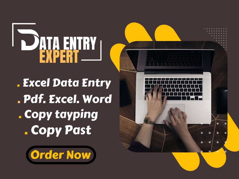 A fastest data entry and copy past, pdf to excel file conversion | Upwork