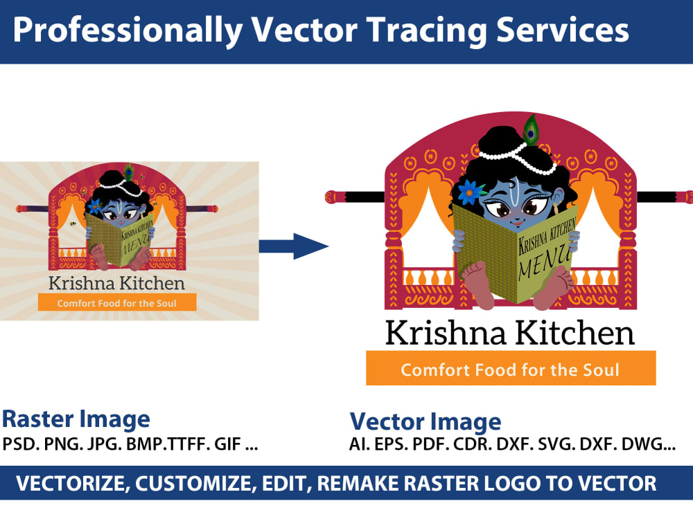 Vector Tracing & Logo Vectorization into High-Resolution Vectors | Upwork
