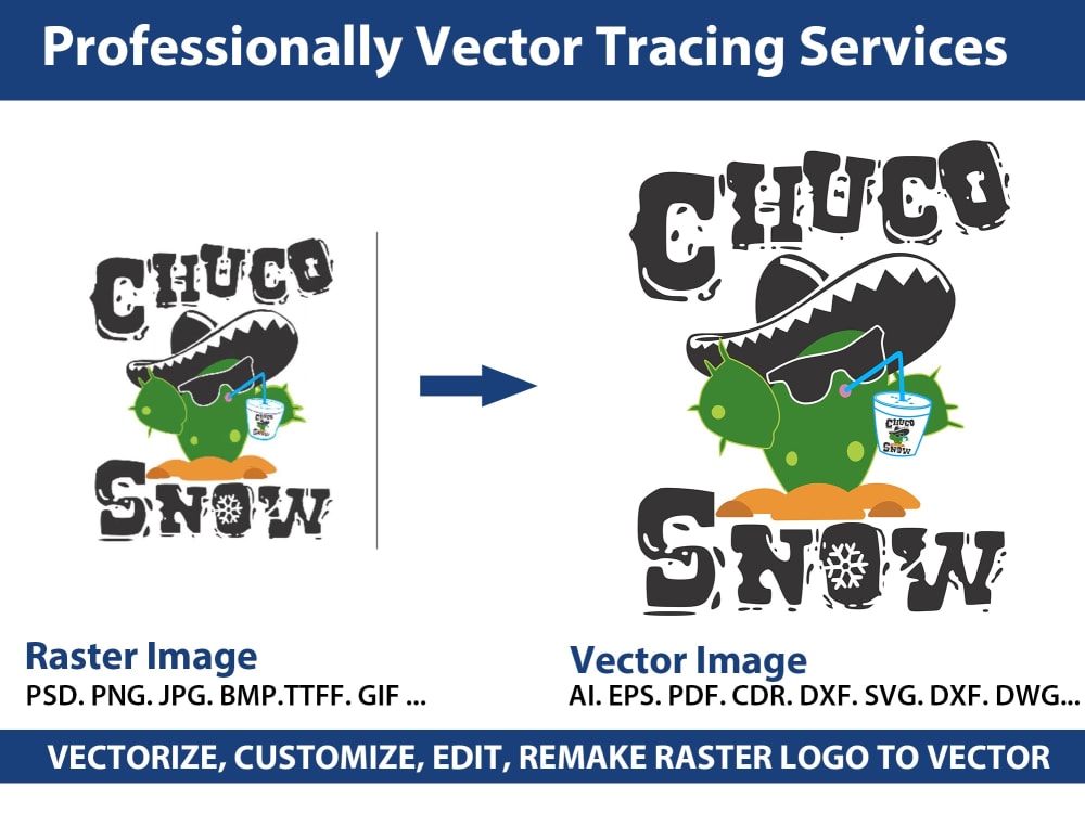 Vector Tracing & Logo Vectorization into High-Resolution Vectors | Upwork