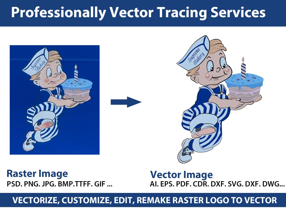 Vector Tracing & Logo Vectorization into High-Resolution Vectors | Upwork
