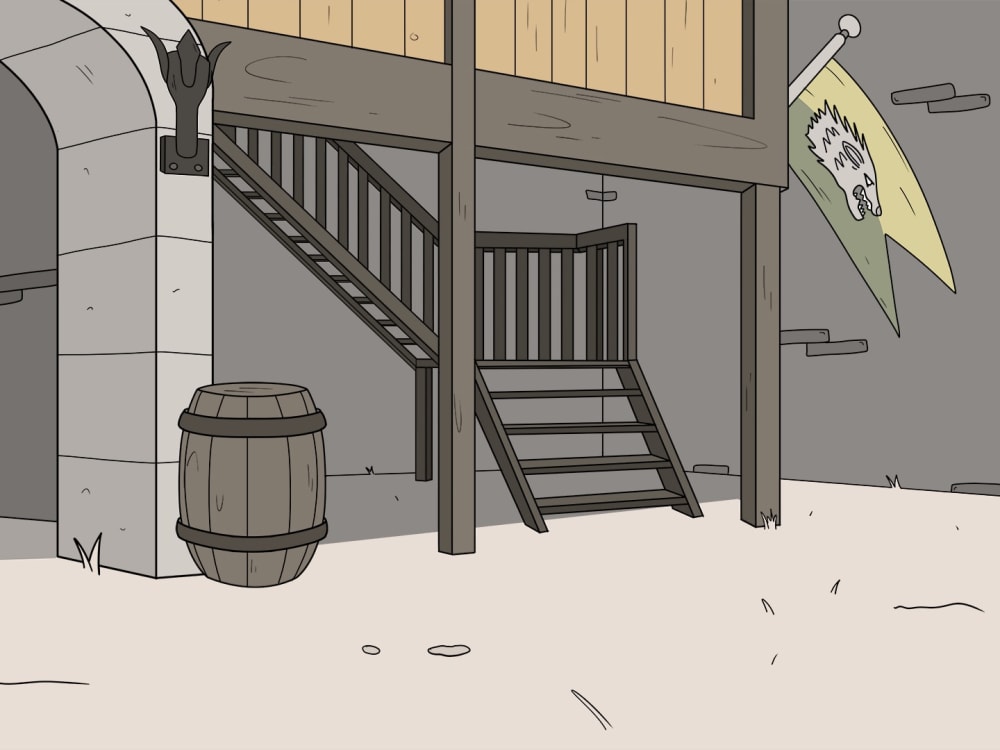 A hand-drawn 2D background for your next animation or project. | Upwork