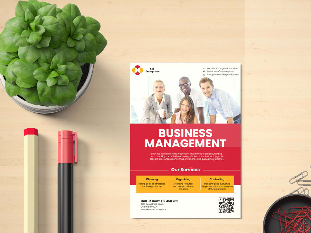 Print-ready professional business flyers within 24 hours | Upwork