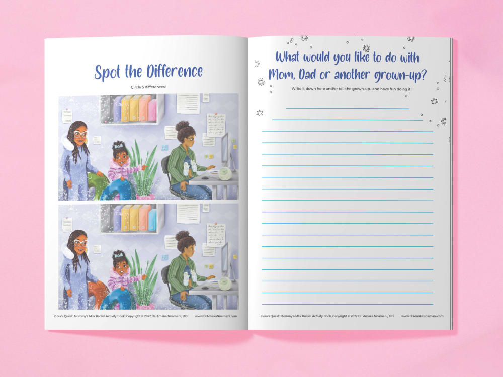 A creatively laid out Activity Book | Upwork