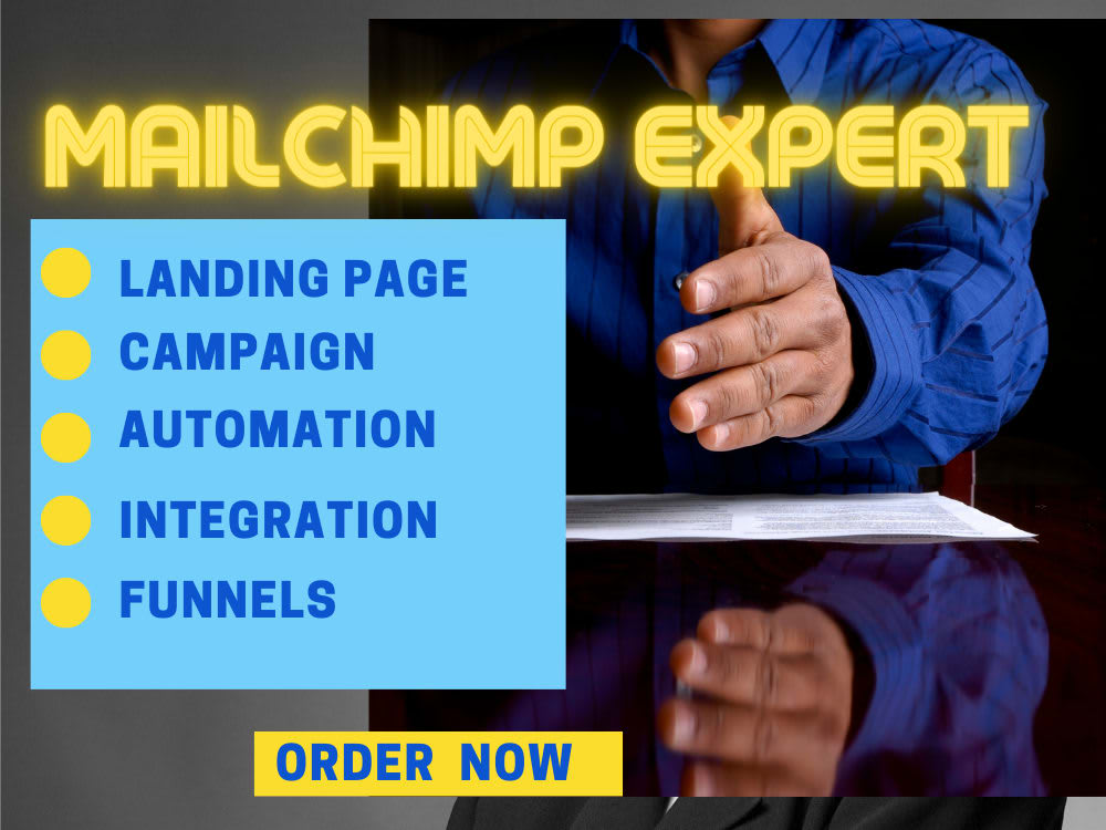 Mailchimp email campaign, newsletter template design & workflow automation | Upwork