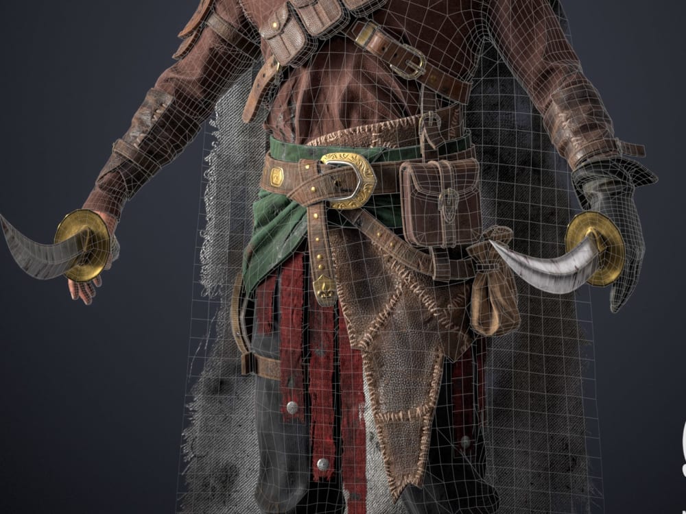 A AAA game-ready character | Upwork