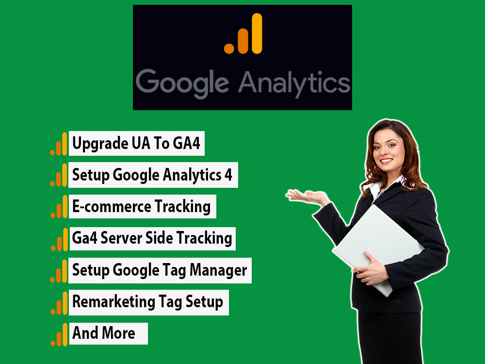 Complete Google Analytics 4 Setup & GA4 Migration with Google Tag Manager | Upwork