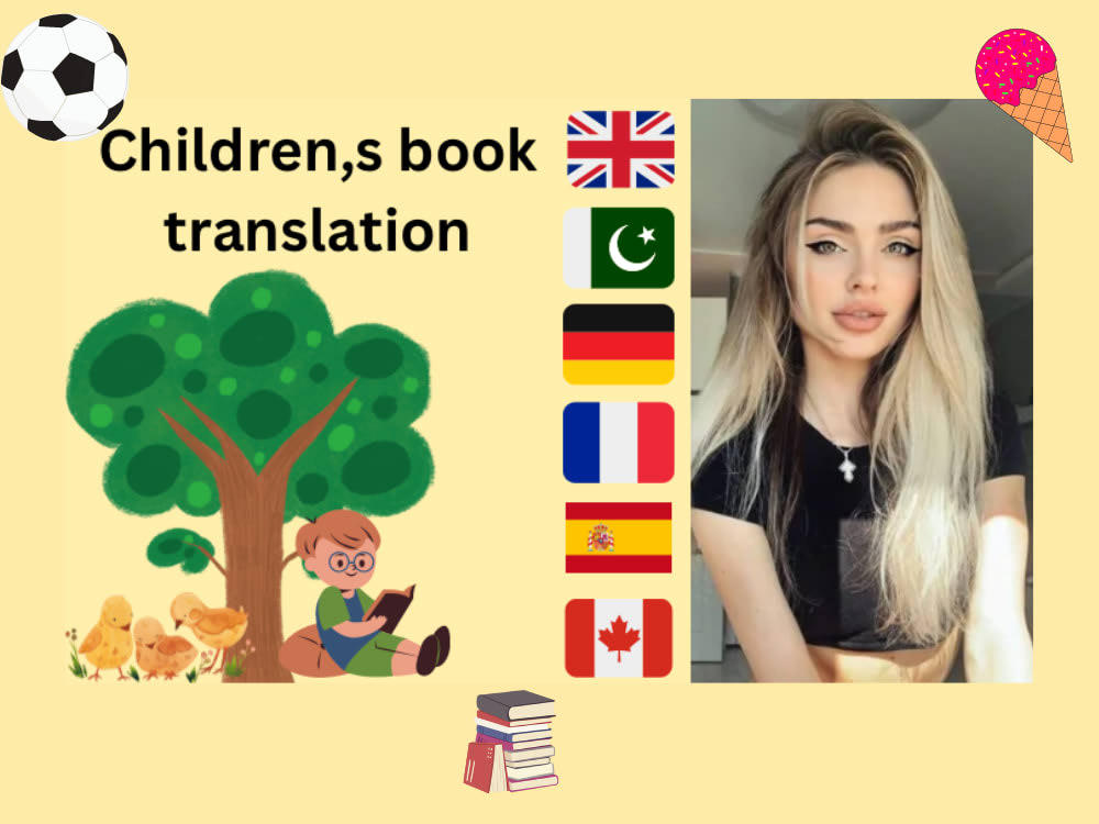 A flawless translated story book in any language | Upwork