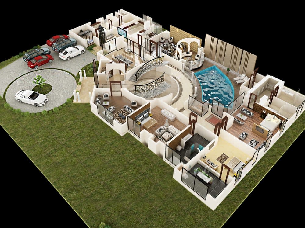 Super fast 2d and 3d floor plan in revit and sketchup | Upwork