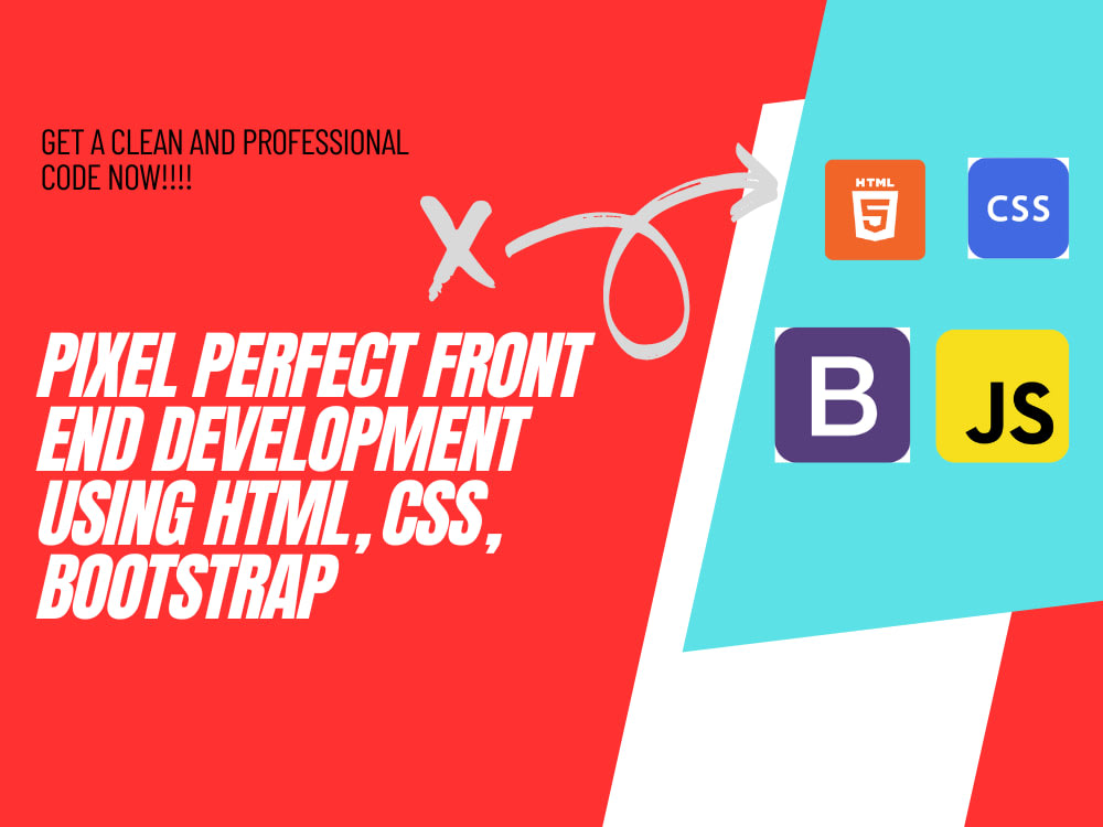 Front end web developer with html css, and bootstrap | tailwind | Upwork