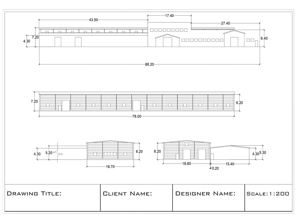 A professional AutoCAD dwg/dxf file from any hand draft sketch pdf ...