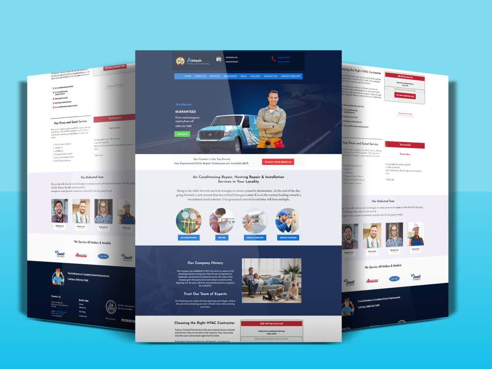 An eye catchy and high converting landing page | Upwork