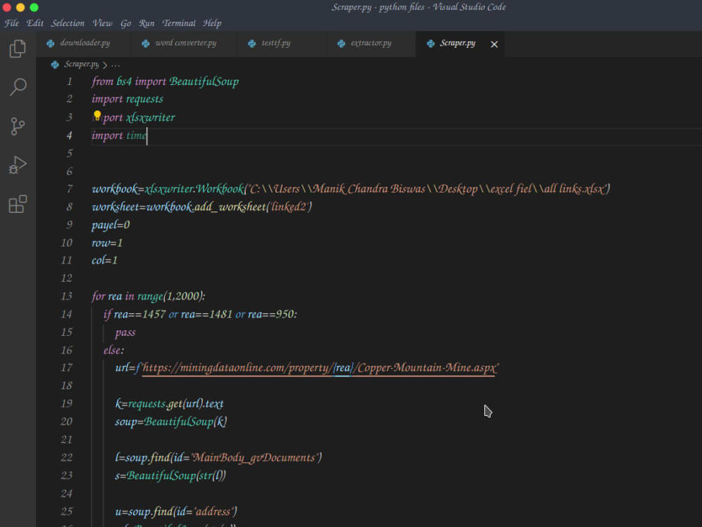 Expert Web Scraper for Seamless Data Extraction and Automation ...