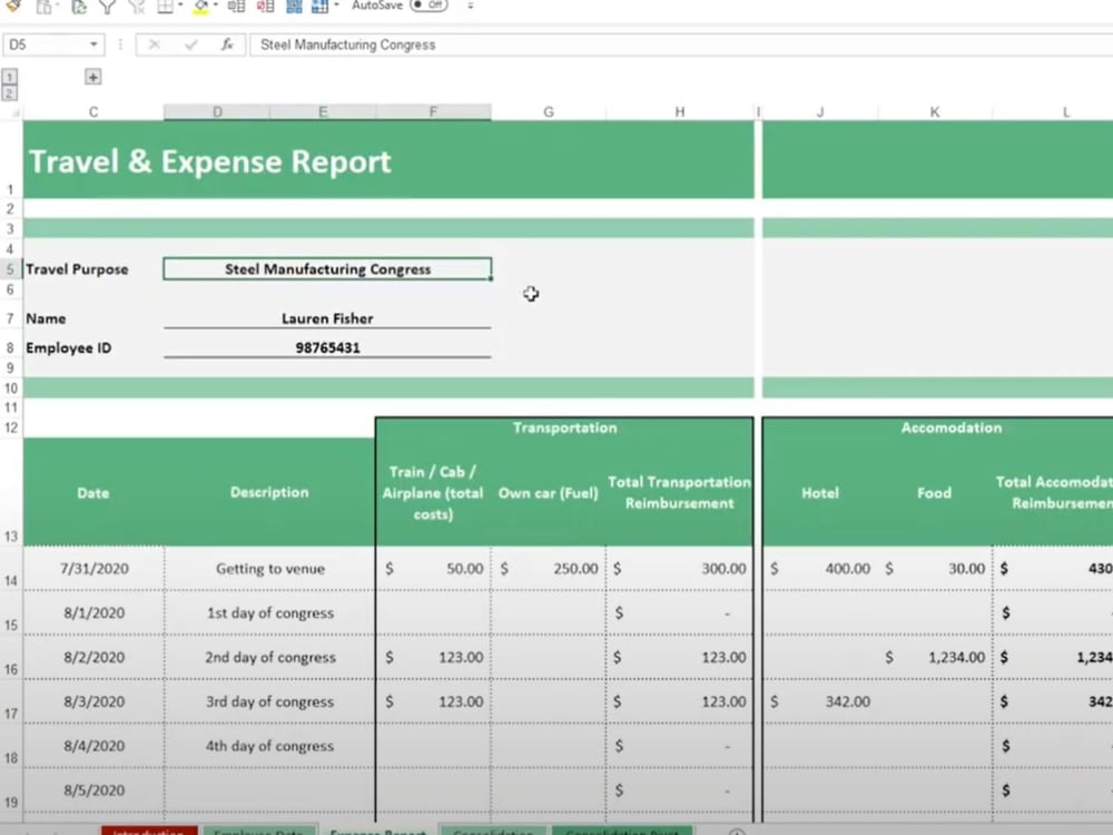 A dynamic and customized spreadsheet for your business | Upwork