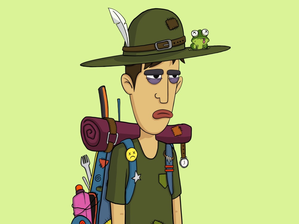 2d Character Nft Art By A Creative Nft Artist Upwork