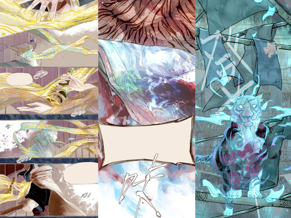 Full color of webtoon/ webcomic style | Upwork