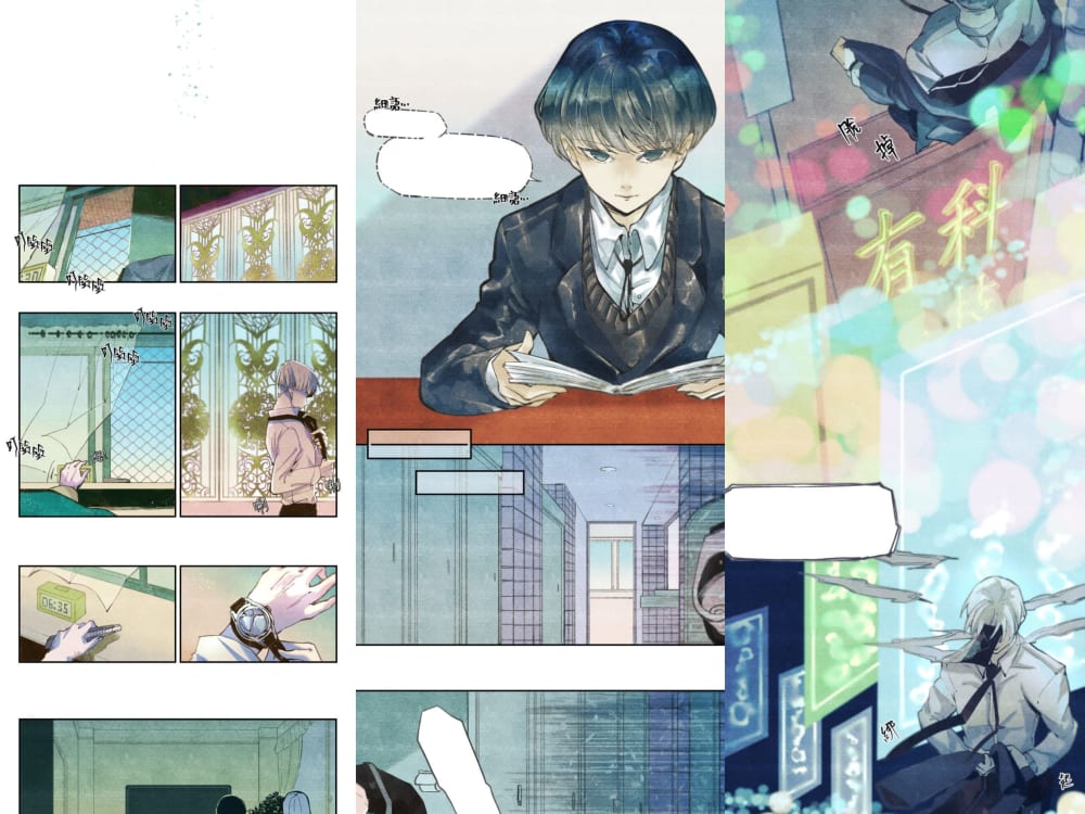 Full color of webtoon/ webcomic style | Upwork